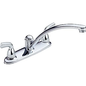 DELTA FAUCET B2310LF Deck-Mount, 9.25 x 10.63 x 9.25 inches, Chrome