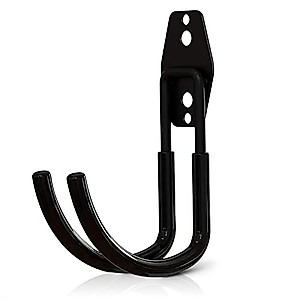 Wall Mounted Garden Hose Hanger - Hose Hanger Wall Mount Hook Heavy Duty Hook Water Hose Storage - Cord Hanger Rack Bracket Bracing Organizer Garden Hose Storage Pipe Hook Metal Hanger ALPENKOK