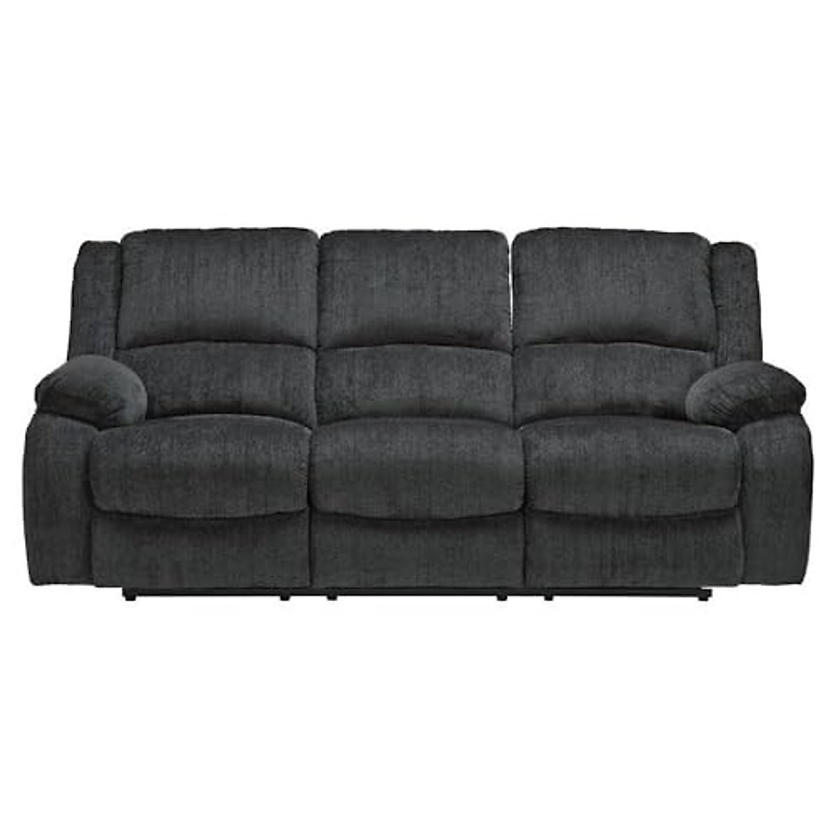 Signature Design by Ashley Draycoll Power Reclining Sofa in Slate