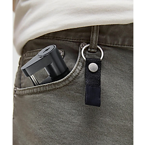 ESEWALAS Trailer Tongue Coupler Lock,Trailer Tongue Coupler Lock Pin,Dia 1/4 Inch,3/4 Inch Span,Security Full Protection Towing Power Hauling,Trailer Hitch Lock (Black)