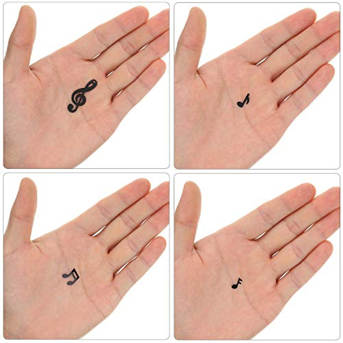 Music Confetti Music Note Cutouts Black Musical Confetti Notes for Music Party Recital Reception Baby Shower Wedding and Birthday Party Decoration (3000)