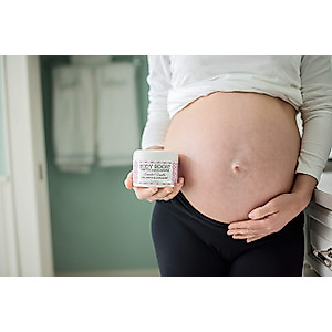 Body Boost Lavender Vanilla Stretch Mark Butter 8 oz.- Helps Treat Stretch Marks and Scars- Pregnancy and Nursing Safe- with Shea Butter