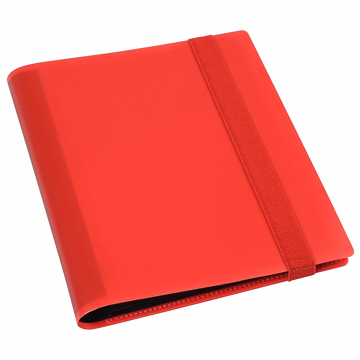 GEAoffice 4 Pocket Card Binder - 2 x 2 Trading Card Collection Album Folder - 160 Side Loading Pocket Binder for TCG, MTG, Sports&Game Cards - Gifts for Card Collector Girls (Red)