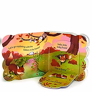 Babies in the Forest- A Lift-a-Flap Board Book for Babies and Toddlers, Ages 1-4 (Chunky Lift-A-Flap Board Book)
