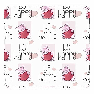 InterestPrint Cute Animal Cute Pig Women's Clutch Purse Travel Multifunction Clutch Wristlet Purse Handbag