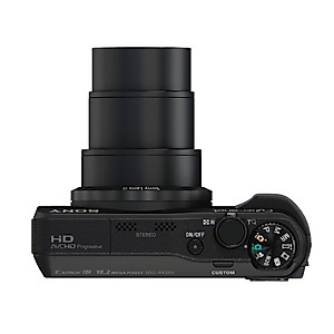 Sony Cyber-shot DSC-HX20V 18.2 MP Exmor R CMOS Digital Camera with 20x Optical Zoom and 3.0-inch LCD (Black) (2012 Model)