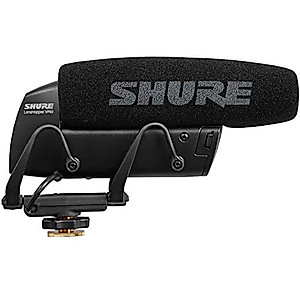 Shure VP83 LensHopper Camera-Mounted Condenser Shotgun Microphone for use with DSLR Cameras and HD Camcorders - Capture Detailed, High Definition Audio with Full Low-end Response