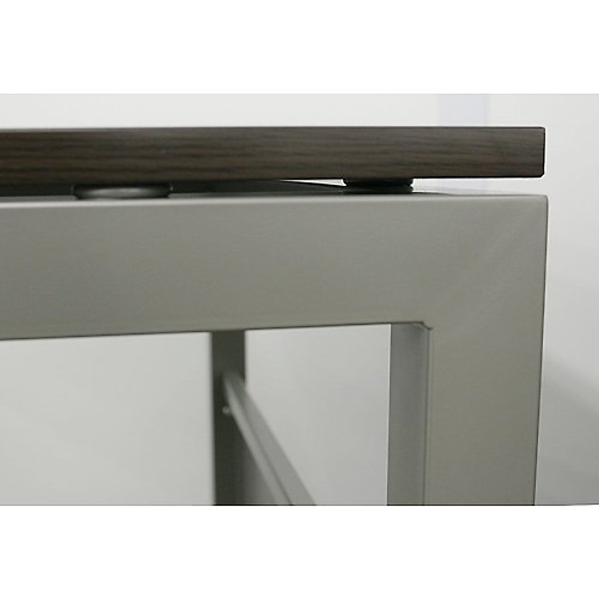 NBF at Work 6'x 3' Conference Tables - Laminate Conference Room Tables - Durable Office Meeting Table - Training Tables for Brainstorming Collaboration Sessions (32.02"D x 71.61"W x 29.25"H, Brown)