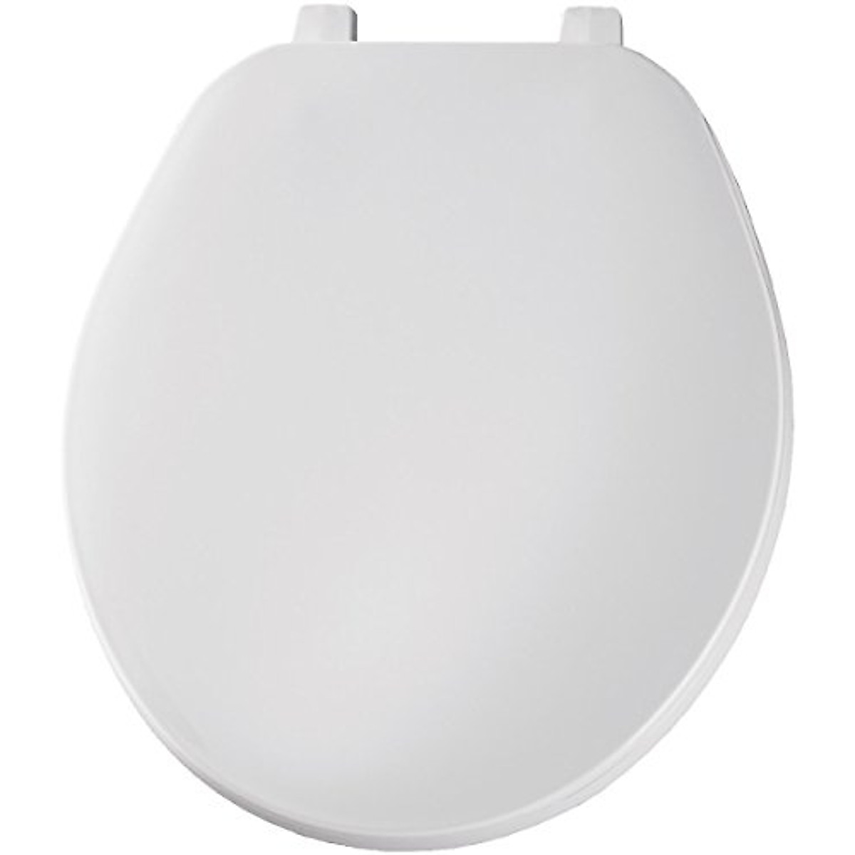 BEMIS 70 000 Toilet Seat, ROUND, Plastic, White