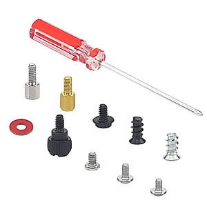 780PCS Computer Screw Kit, DYWISHKEY Computer Screw Standoffs Set Kit for Hard Drive Computer Case Motherboard Fan Power Graphics with a Screwdriver