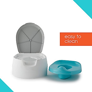Summer Infant Step Up Seat and Stepstool for Potty Training and Beyond, Easy to Empty and Clean, Space Saving 2-in-1 Solution
