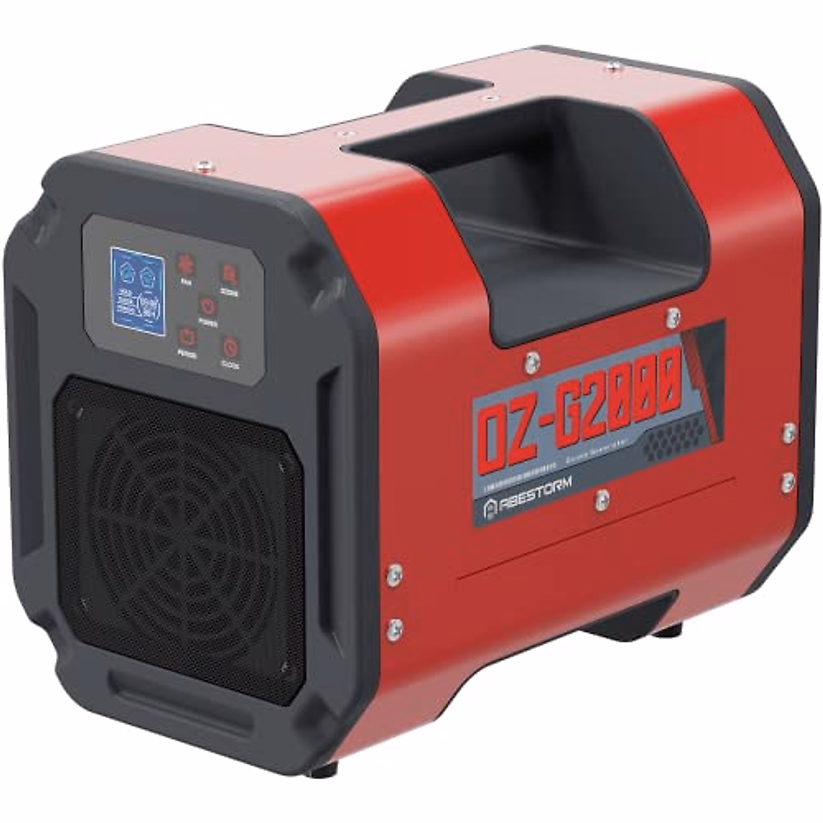 Abestorm Ozone Generator 15000mg/h, Portable Digital Commercial Ozone Machine Odor Removal Industrial Air Purifier for Car, Home, Hotels, Basement, Pets Room