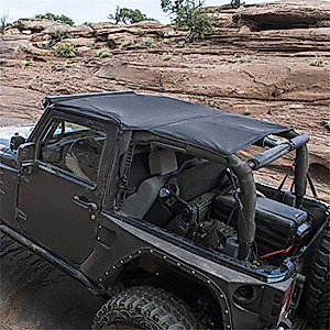 Smittybilt 93735 Black Diamond Extended Top for Jeep Unlimited LJ
