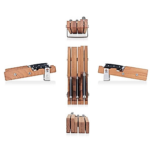 Cangshan S Series 61864 German Steel Forged 4-Piece Starter Knife Block Set