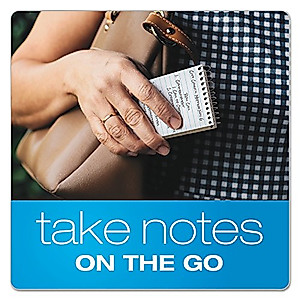 Ampad Efficiency Pocket Notebook, Recycled, 4 X 6 Inches, Single Wire, Top Open, Assorted Covers,3 Notebooks per Pack, Red/Blue/Green (45-094)