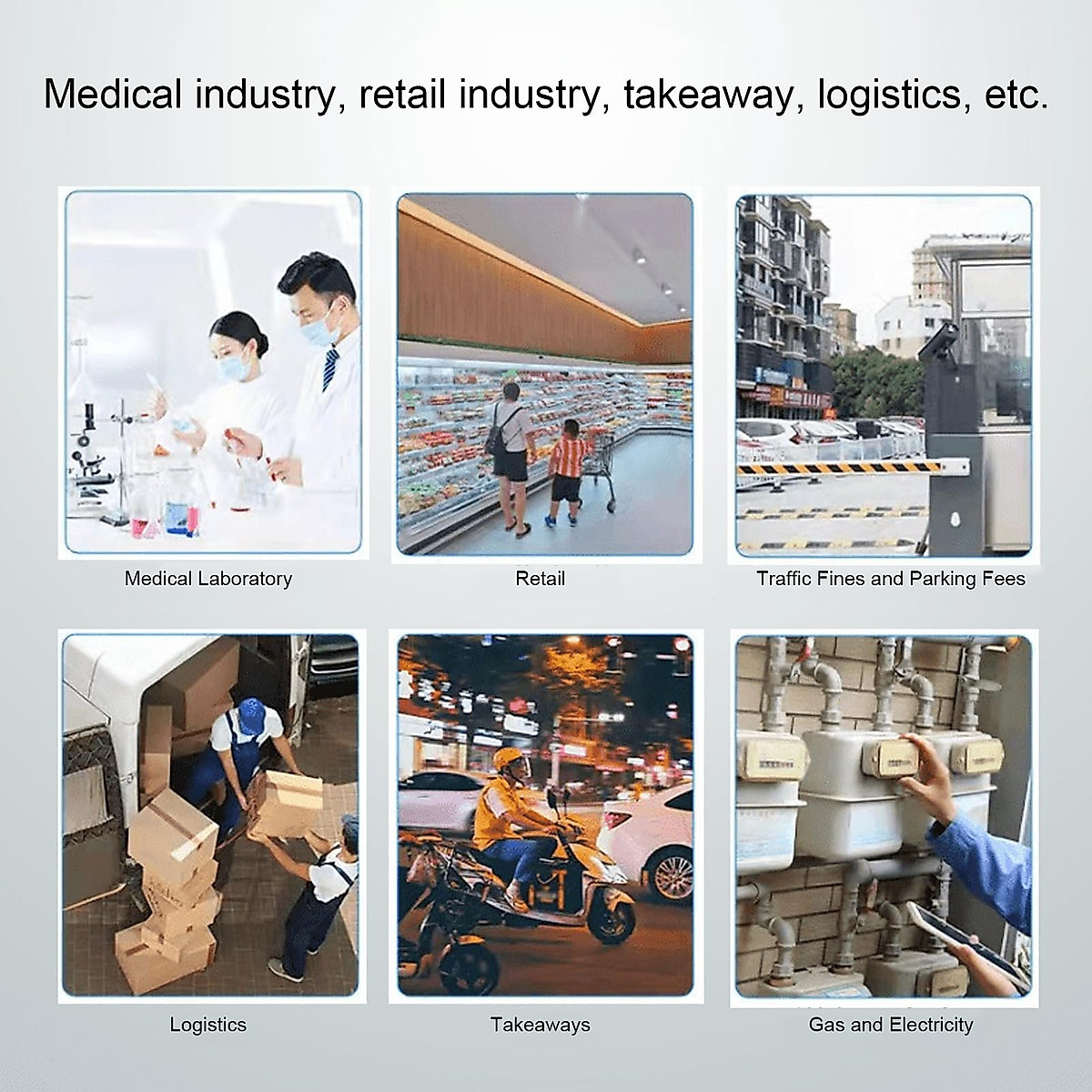 Marhynchus Pocket Inkless Thermal Printer Mini Portable Printer Fast Printing for Home or Office US Plug 100‑240V