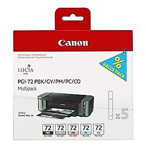 PGI-72 PBK/GY/PM/PC/CO Multipack - Tintenpatrone