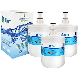 Tier1 8171413 Refrigerator Water Filter 3-pk | Replacement for Whirlpool 8171413, Kenmore 9002, EDR8D1, 469002, 8171414, WF286, WSW-4, WFI-NLC200, Fridge Filter