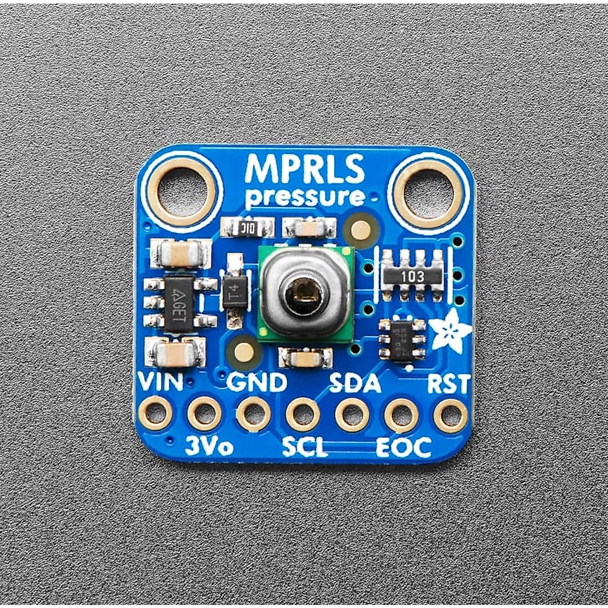 Adafruit MPRLS Ported Pressure Sensor Breakout - 0 to 25 PSI (3965)
