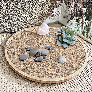 onlyfire 10 Pounds Silica Sand for Propane Fire Pits and Gas Fireplace, Wood Burning Firepit Base Layer Filler Sand Under Lava Rock or Fire Glass, 0.08" - 0.16"