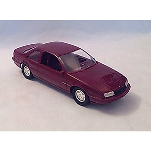 #6059 ERTL/AMT 1989 Beretta GT,Medium Garnet Metallic 1/25 Plastic Promo,Fully Assembled
