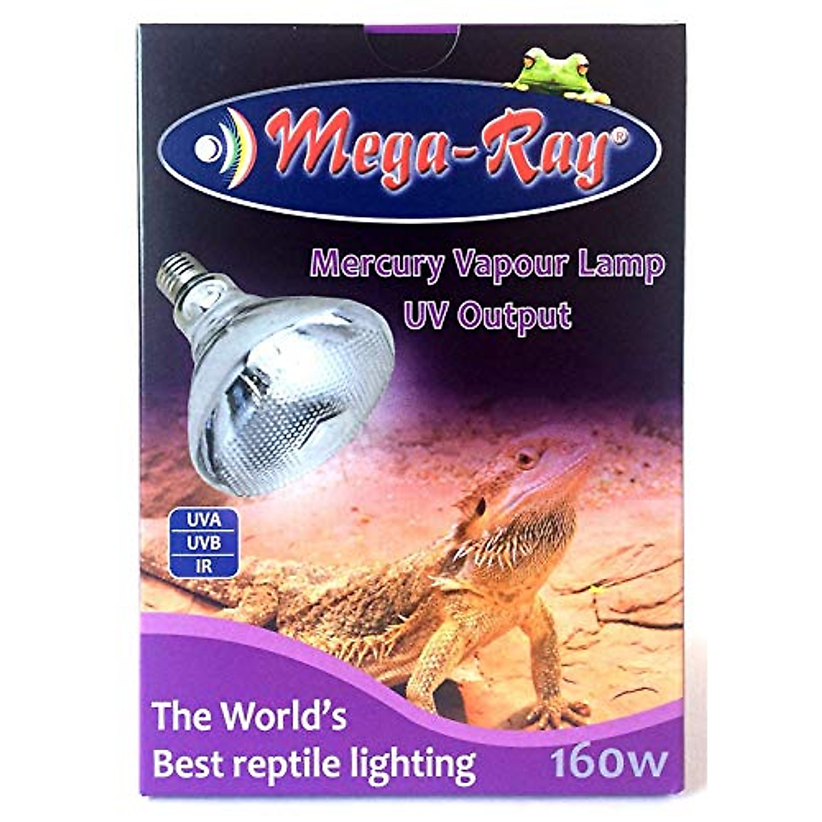 Mega-Ray Mercury Vapor Bulb - 160 Watts (120V)