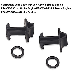 4 Pack 92210-1730 Air Cover Knob - by Ohoho - Compatible with Kawasaki 92210-1730 92210-7038 92055-7025 FS481V, FS541V, FS600V, FS691V, FS730V