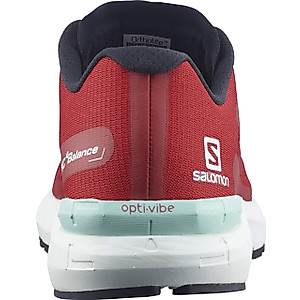 Salomon Sonic 4 Balance Running Shoes for Men, Goji Berry/White/Black, 8.5