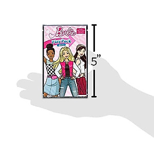 Barbie Mini Party Favors Set for Kids - Bundle with 24 Mini Barbie Grab n Go Play Packs with Coloring Pages, Stickers and More (Barbie Birthday Party Supplies)