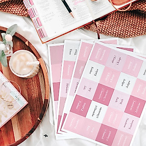 Bible Tabs for Women and Girls,Bible Study Journaling Supplies,Old and New Testament Bible Book Index Tabs for Christian Gift