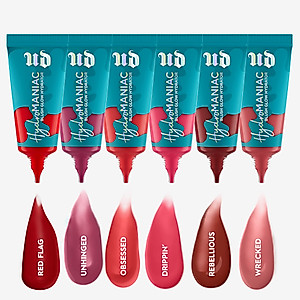 Urban Decay Hydromaniac Dewy Liquid Blush – Long-Lasting & Buildable Plumping Cheek Tint with 24HR Hydration – Kombucha Filtrate and Marula Oil - All Skin Types – Vegan – Wrecked - 0.5 Oz