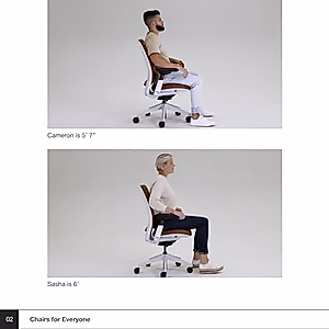 Steelcase Series 2 Office Chair - Ergonomic Work Chair with Wheels for Carpet - with Back Support, Weight-Activated Adjustment & Arm Support - Adjustable Rolling Chairs for Desk - Graphite