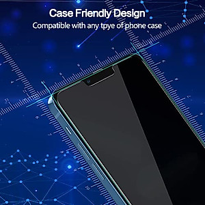 YMHML [2 Pack] Privacy Screen Protector for iPhone 12 / iPhone 12 Pro (6.1 Inch)，Anti-Spy Tempered Glass Bubble Free Case Friendly Scratch Proof