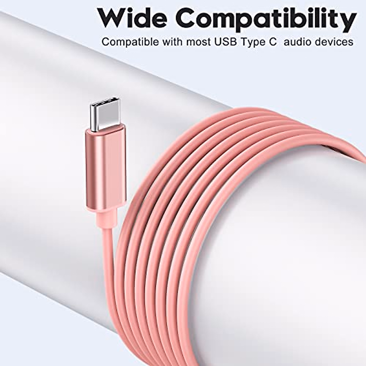 USB C Headphones for Samsung Galaxy S24 S23 Ultra S22 S21 FE S20 A54 A53 USB C Earphones with Mic Volume Control Wired Earbuds USB Type C Headphones for iPhone 16 15 Pro Max Plus iPad Pro Pixel 8 7 6a