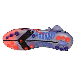 Nike Superfly 8 Elite KM AG Mens Football Boots DJ3973 Sneakers Shoes (UK 11 US 12 EU 46, Light Thistle Metallic Silver 506)