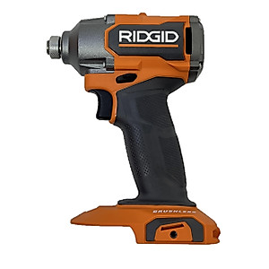 RIDGID 18V Brushless Cordless 1/4 in. Impact Driver R862301 (Tool Only, Bulk Packaged), Orange