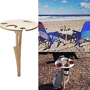 DOUBAO Outdoor Wijntafel draagbare Picknicktafel Kampeergazon beugel Wijnglas Wijntafel Wijnrek Feestbeugel (Color : E, Size : 1)