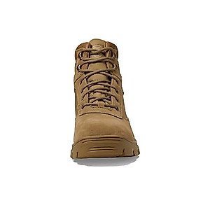 Skechers Men's Wascana Millit Boot Industrial Shoe, Camel Brown, 12