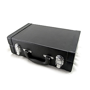 Sky CLHC402 Brand New Vegan Leather Hard Shell Clarinet Case for Bb Clarinets