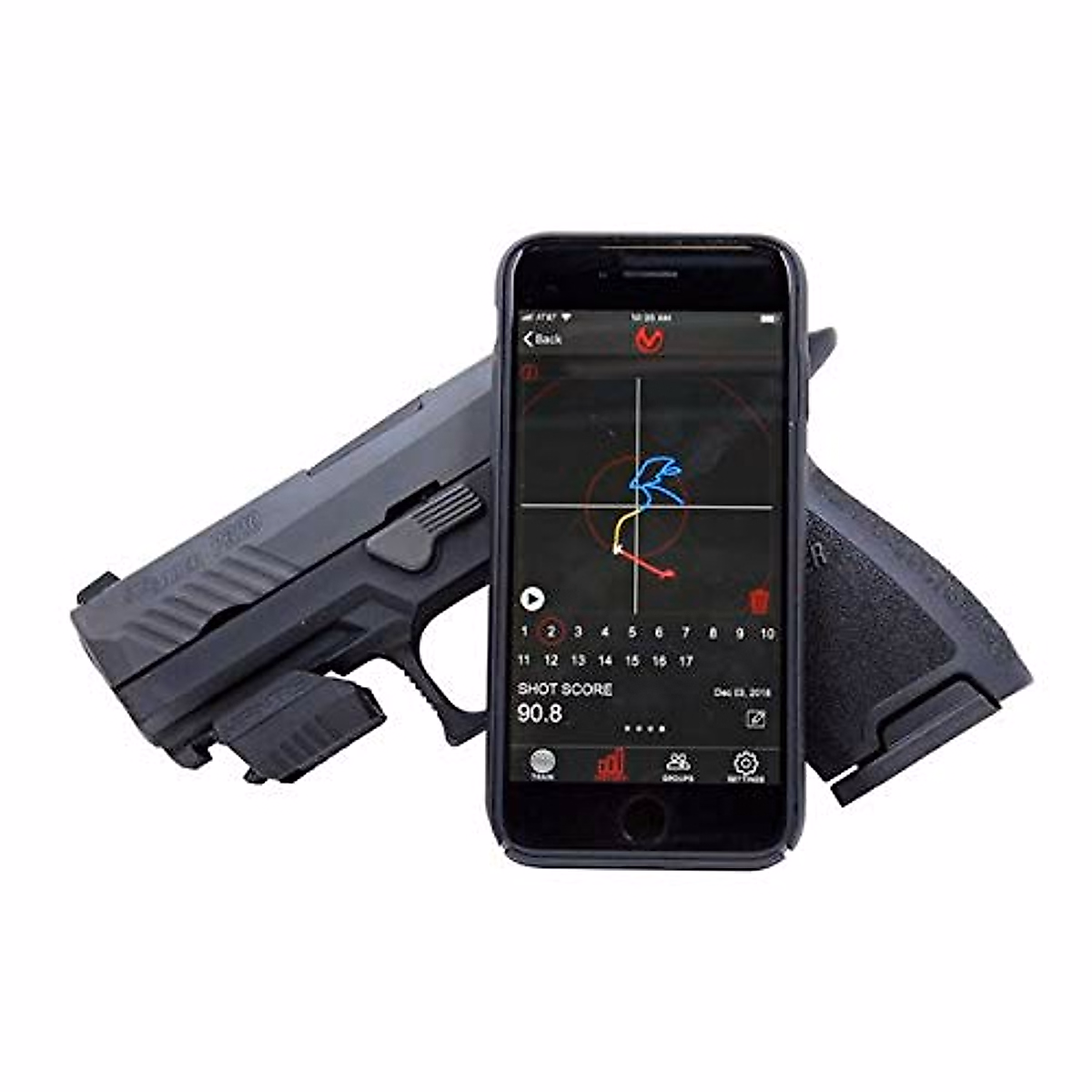 Mantis X3 Shooting Performance System - Real-time Tracking, Analysis, Diagnostics, and Coaching System for Firearm Training - MantisX