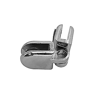 Prolinemax 10 Pc Chrome Door Hasp Pair Glass Connector 3/16" Tempered Glass Shelf