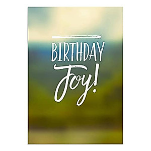 DaySpring - Birthday - Simply Stated - 12 Boxed Cards, KJV (60937),Multi Color