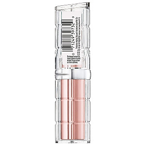 L'Oreal Paris Makeup Colour Riche Plump and Shine Lipstick, for Glossy, Radiant, Visibly Fuller Lips with an All-Day Moisturized Feel, Lychee Plump, 0.1 oz.