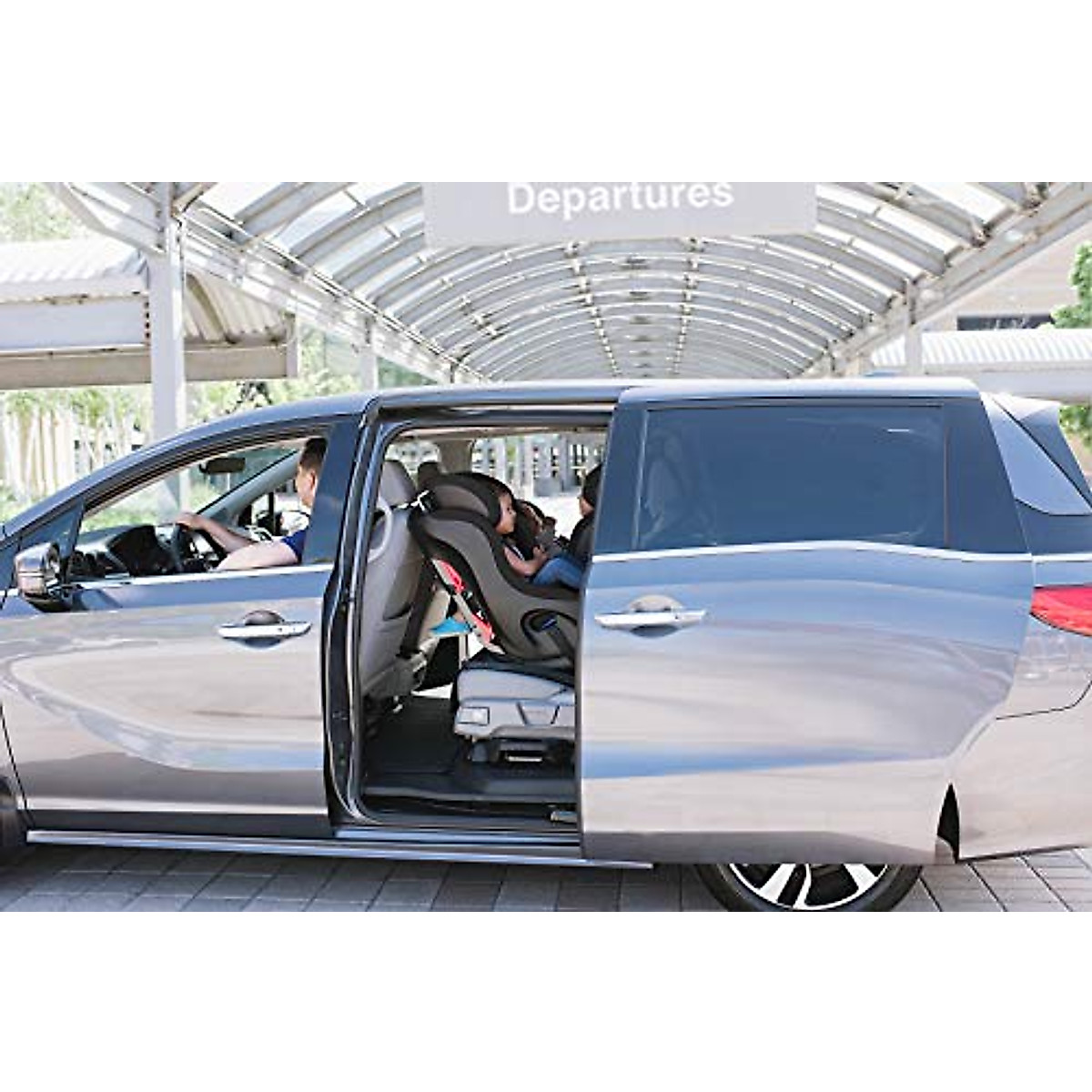 Clek Fllo Convertible Car Seat, Flamingo (Crypton C-Zero Performance Fabric)