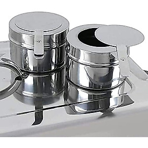 Chafing Dishes Chafing Dish Buffet Set, Food Warmers Server Warming Tray Round Rectangular Chafers, Stainless Steel Square Chafer, Round Food Warmer Chafing For Catering Warmer Chafer Set, Energy Effi