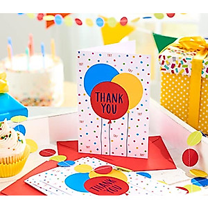 American Greetings Party Invitations and Envelopes Perfect for any Birthday or Special Occasion, Multi Color Balloons (25-Count)