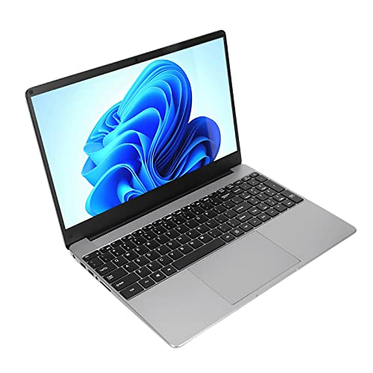 Dpofirs 15.6 Inch Slim Laptop, 1920x1080 FHD Business Laptop, for I7 Processor, 16GB RAM, 1TB SSD, Backlit Keyboard, WiFi, Webcam, Stereo Speakers for Win 10, Silver (16+1TB US Plug)
