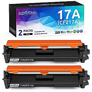 INK E-SALE Compatible Toner Cartridge Replacement for HP 17A CF217A Toner Cartridges for use with HP Pro MFP M130fw M130nw M130fn M130a HP Pro M102w M102a M130 M102 Printer 2-Pack