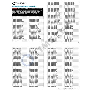 Timetec 16GB KIT(2x8GB) DDR3L / DDR3 1866MHz PC3L-14900 / PC3-14900 Non-ECC Unbuffered 1.35V / 1.5V CL13 2Rx8 Dual Rank 204 Pin SODIMM Laptop Notebook PC Computer Memory RAM Module Upgrade