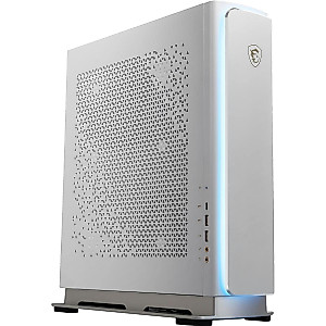 MSI Creator P100X (SFF) Creator Desktop, Intel Core i7-12700KF, GeForce RTX 3070 Ti, 64GB Memory (Dual-CHL), 2TB SSD + 2TB HDD, WiFi 6E, USB Type-C, VR-Ready, Windows 11 PRO (12VTE-1217US)